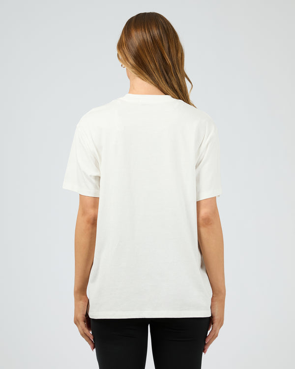 Jorge Script Tee White - Edge Clothing