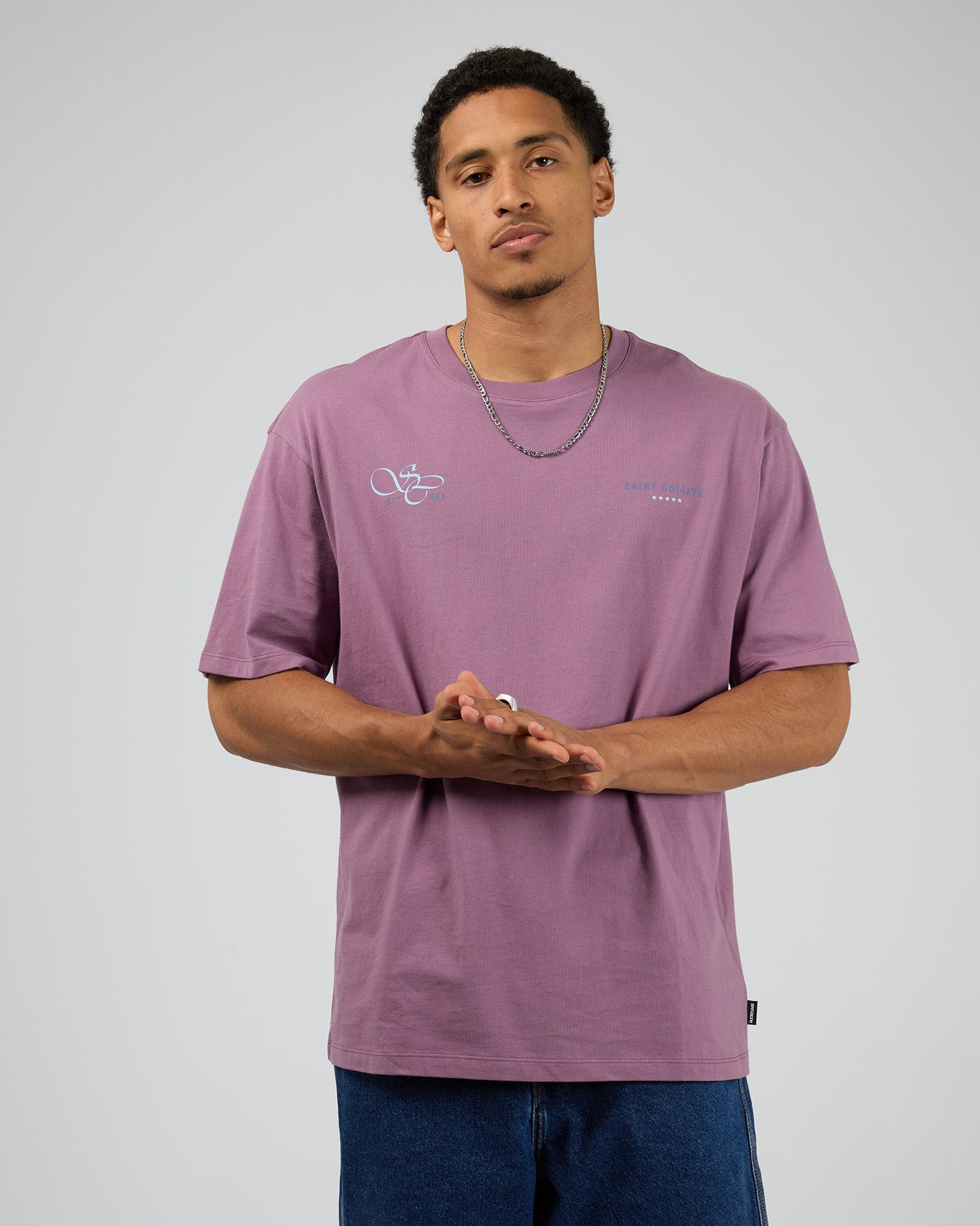 Merchandise Tee Grape - Edge Clothing