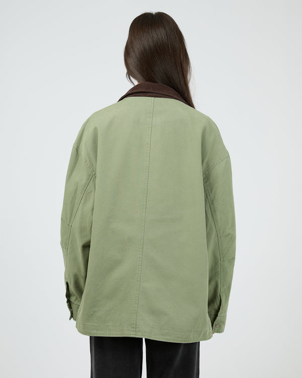 Sutherland Jacket Khaki - Edge Clothing