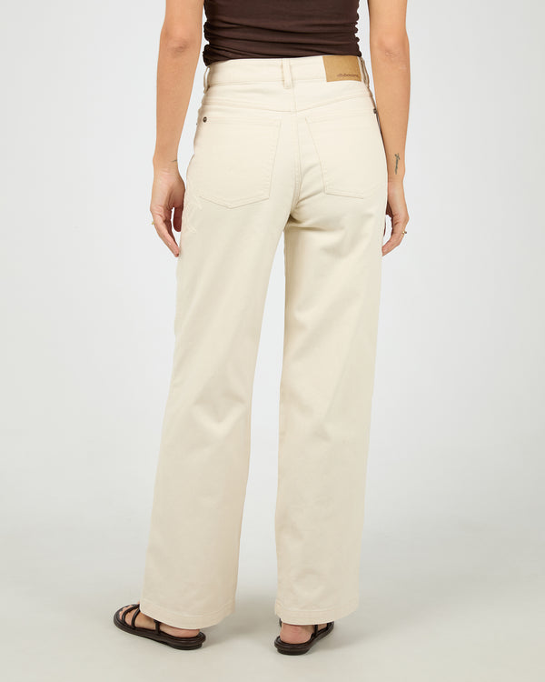 Joanie Pant Vanilla - Edge Clothing