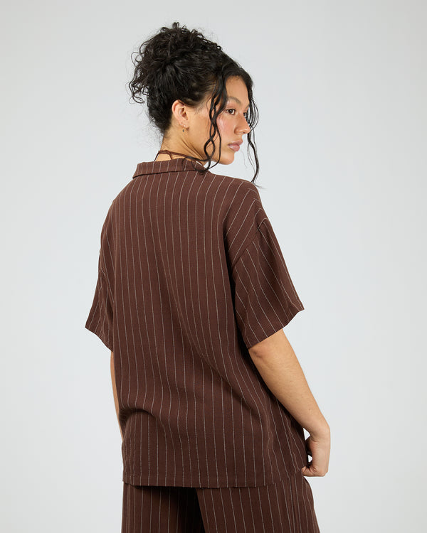 Ilora Shirt Brown - Edge Clothing