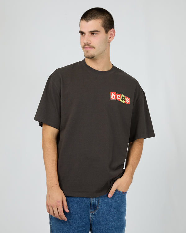 Redemption Tee Anthracite - Edge Clothing
